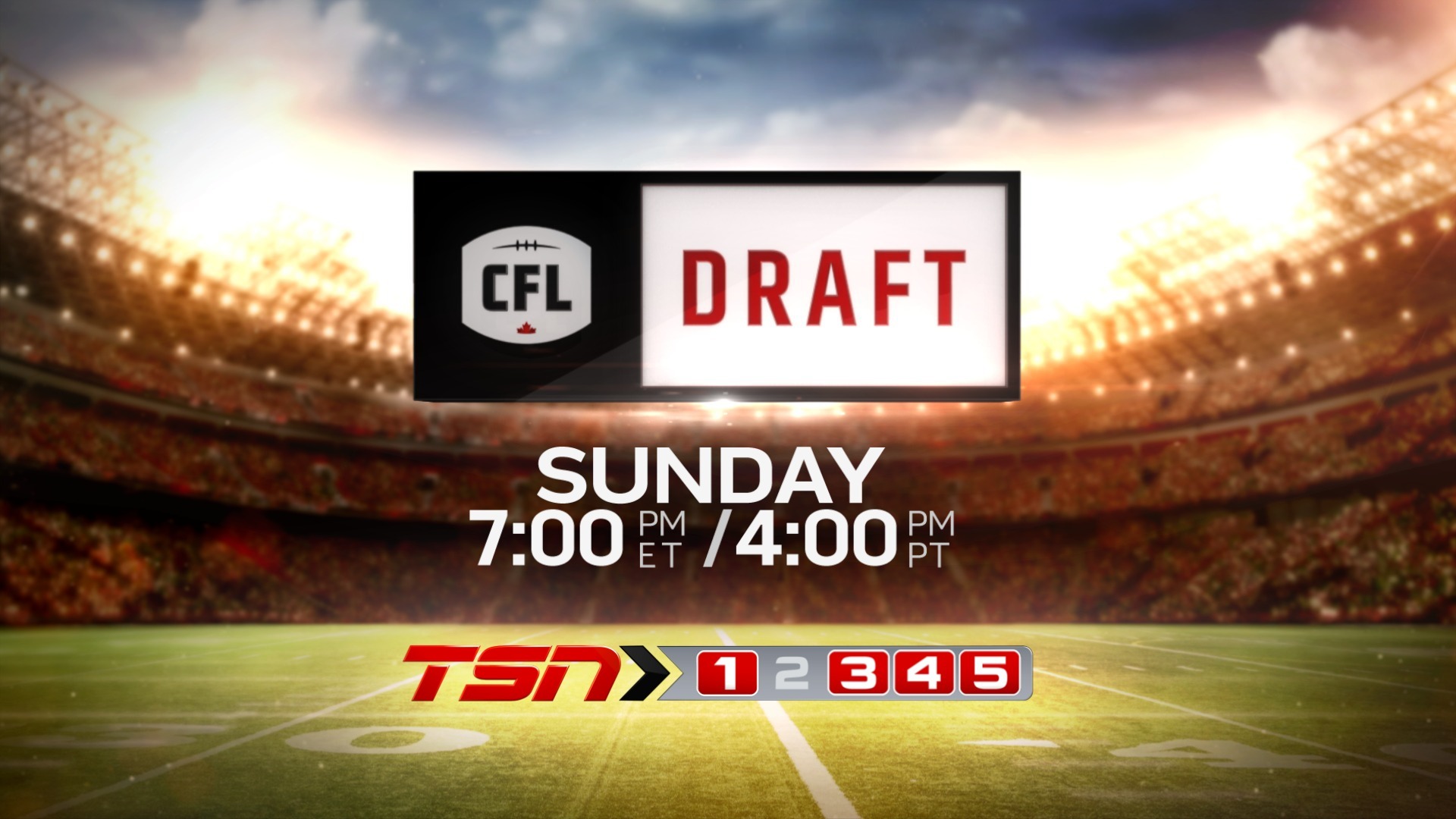 2017 CFL DRAFT TAKES PLACE TONIGHT
