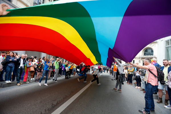 Brussels celebrates Belgian Pride Parade after two-year wait