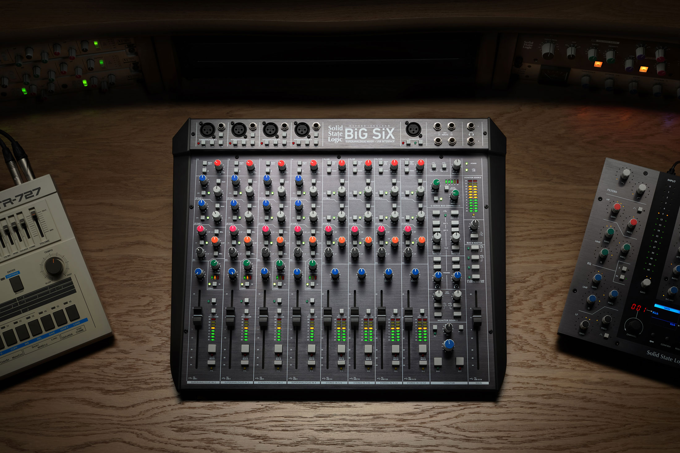 Colin Benders Embraces Solid State Logic's BiG SiX SuperAnalogue ...