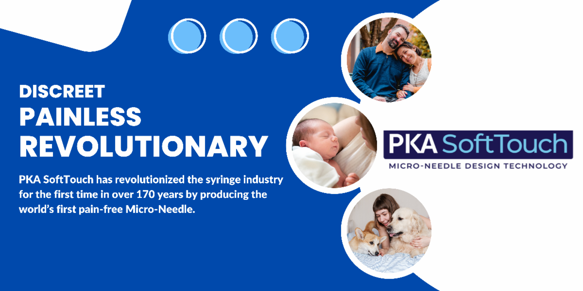 Canadian Company PKA SoftTouch has achieved the first significant revolution in syringes in 170 ...