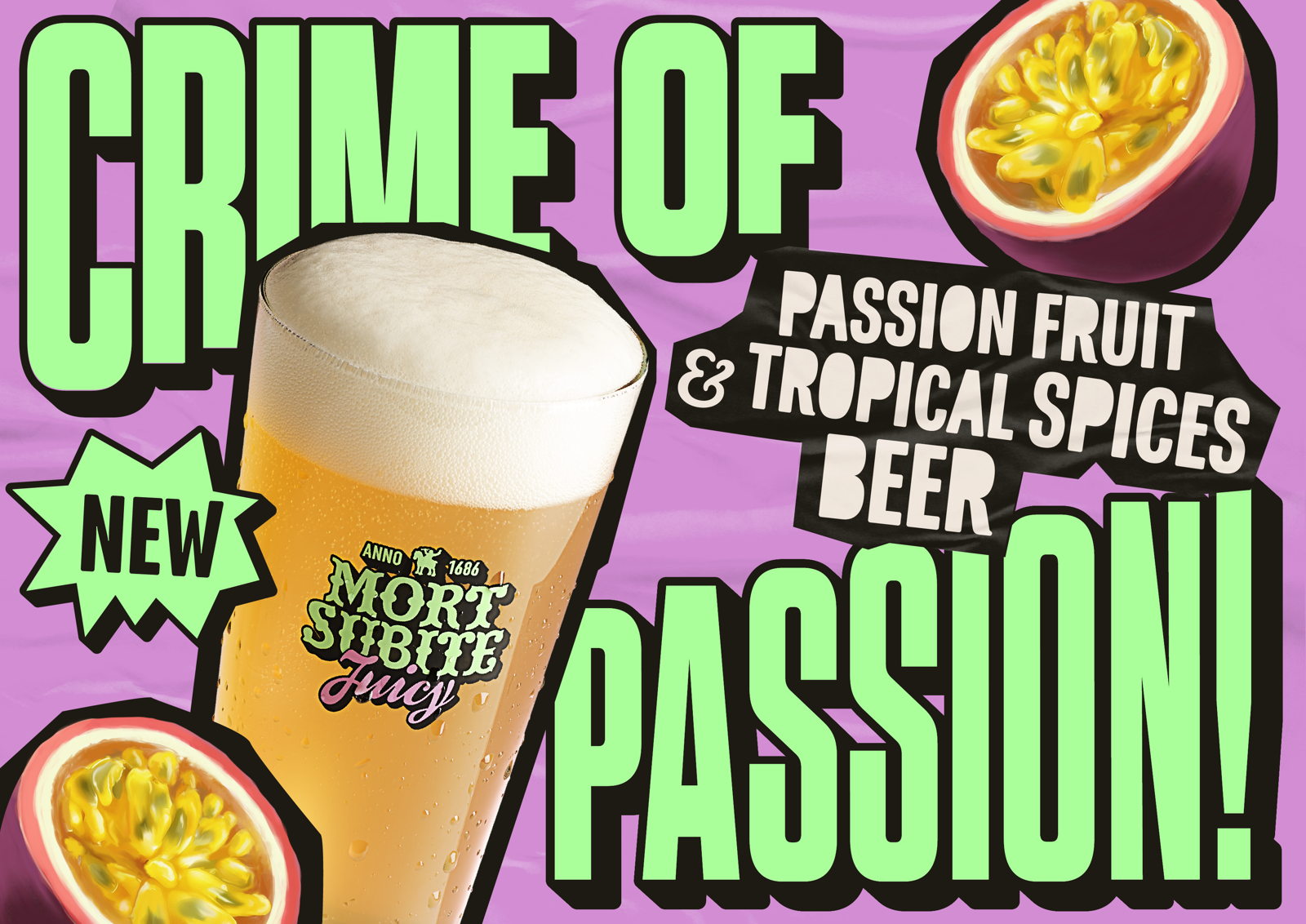Mort Subite lance Juicy « Crime of Passion
