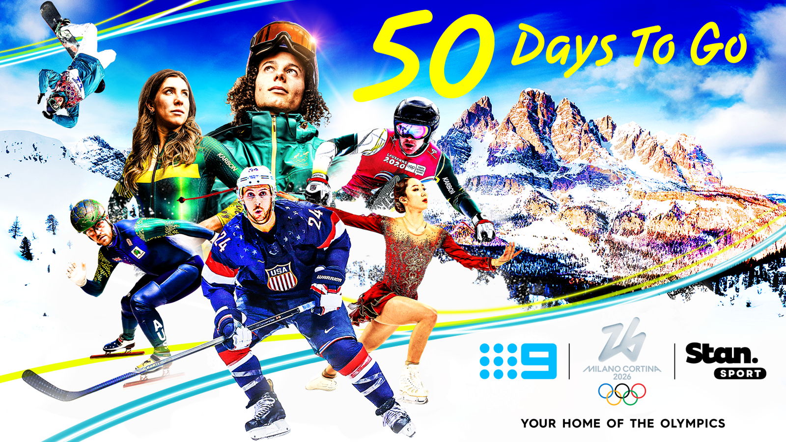 50 DAYS TO OLYMPIC™ WINTER GAMES MILANO CORTINA 2026: EVERY MOMENT ...
