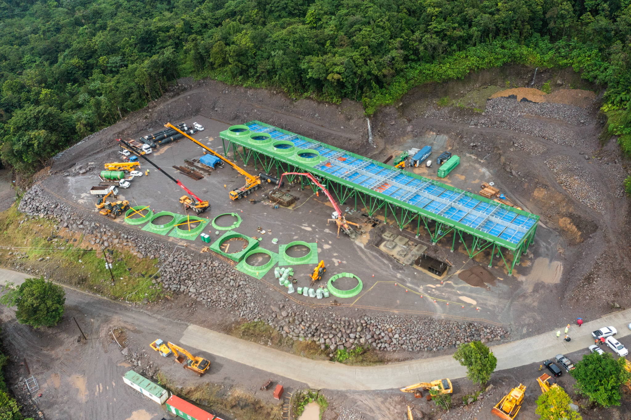 Dominica's geothermal power plant: on track for Christmas completion