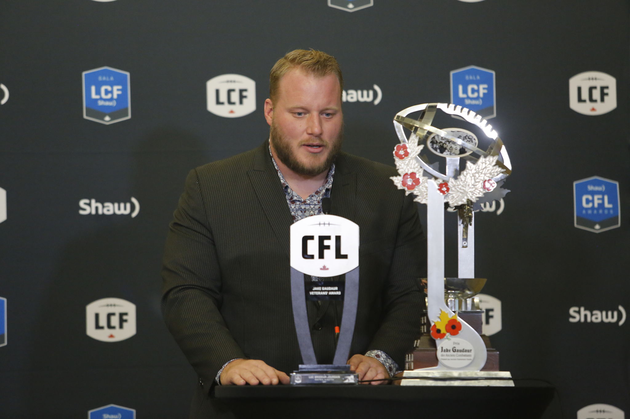 CFL ANNOUNCES NINE PLAYERS SHORTLISTED FOR JAKE GAUDAUR VETERANS' AWARD