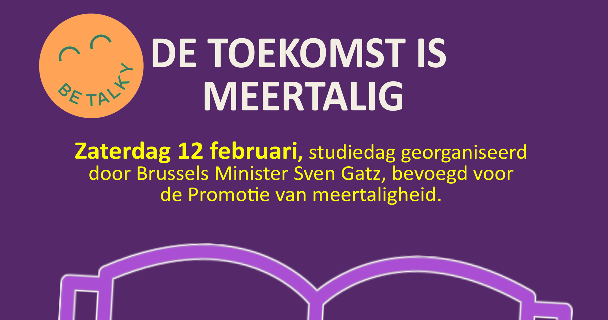 Uitnodiging voor de pers: studiedag over meertaligheid Uitnodiging voor de pers: studiedag over meertaligheid