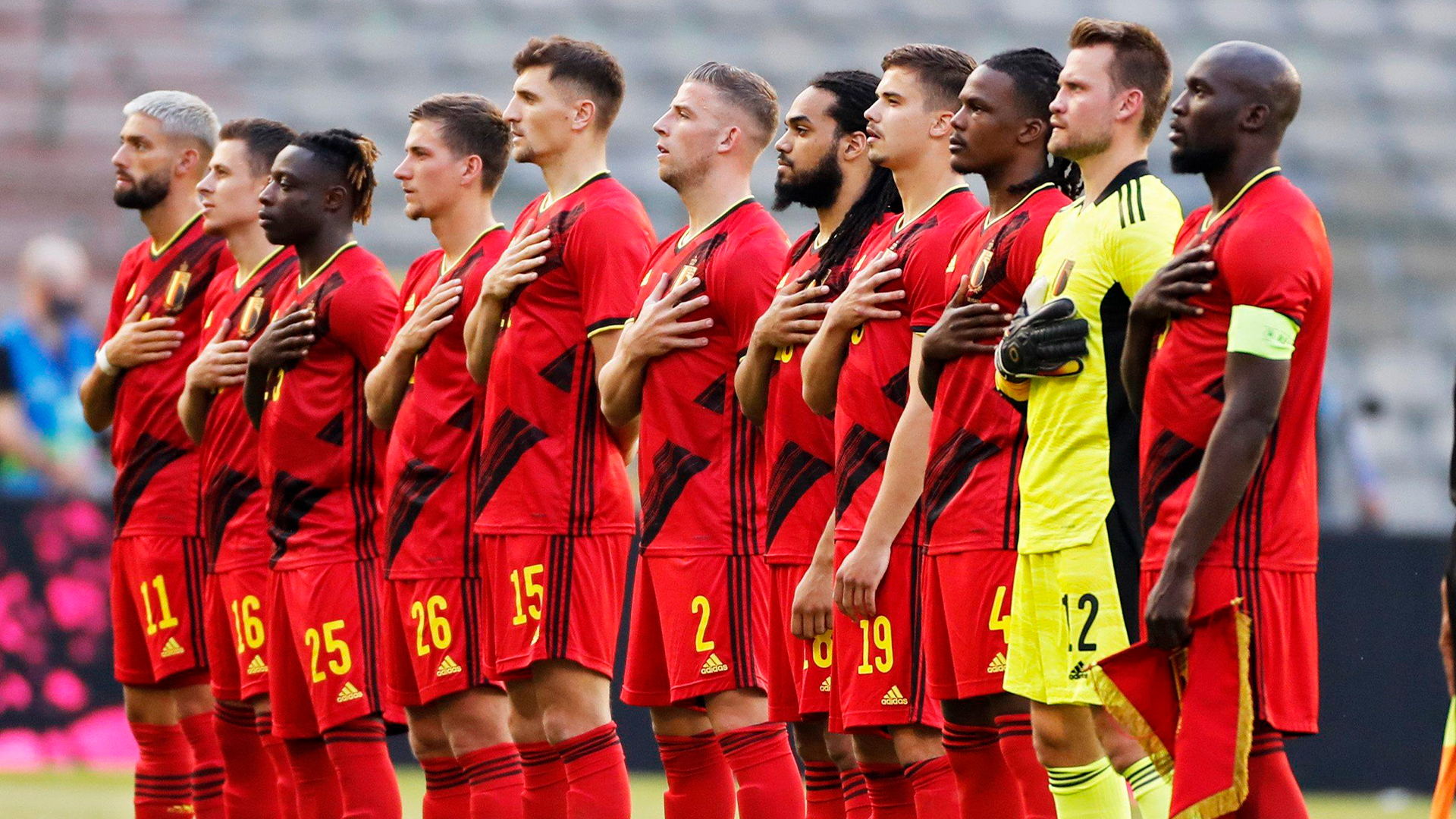 Belgian Red Devils play Egypt on November 18 in Kuwait