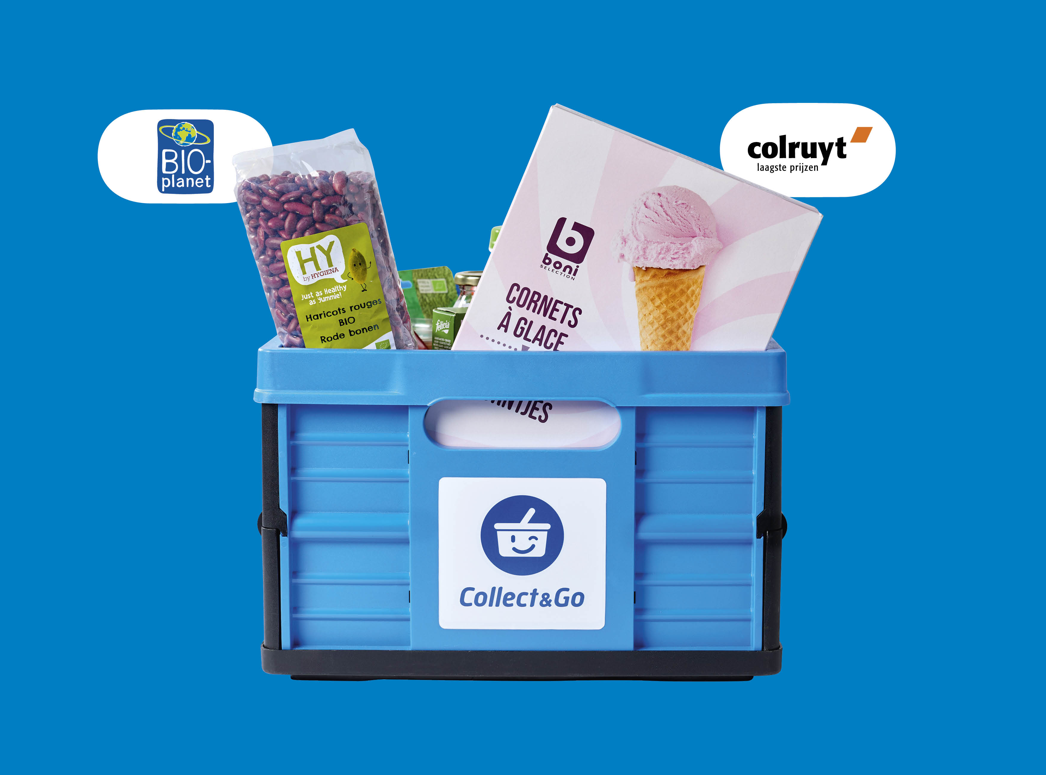 Collect&Go bundelt Colruyt en Bio-Planet in één online shop