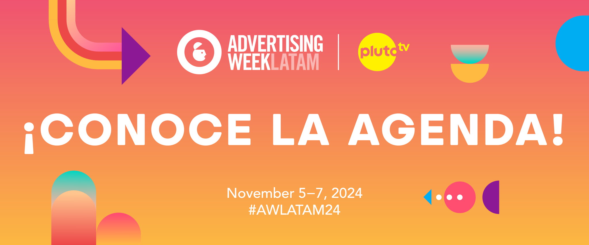 ¡La agenda de Advertising Week LATAM 2024 ya está disponible!