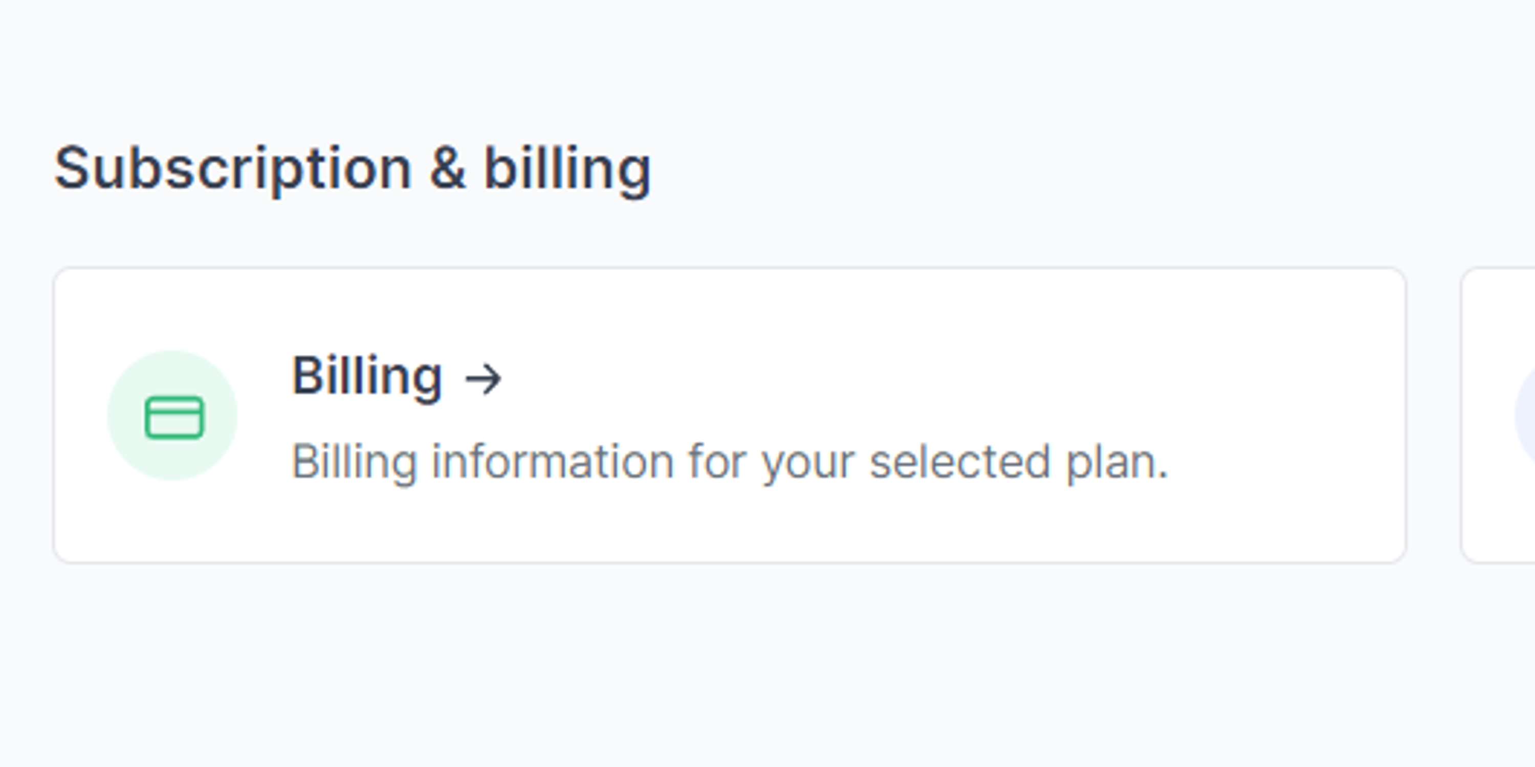 Billing, plans & upgrades | Help Section