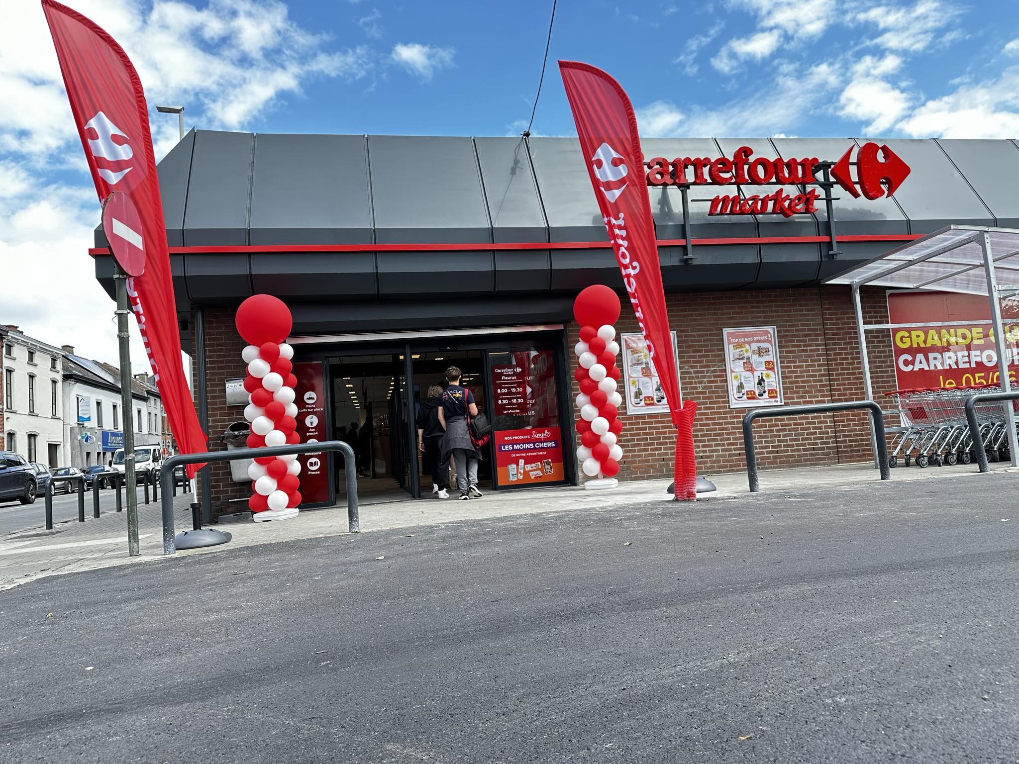 Carrefour ouvre un nouveau Market à Fleurus