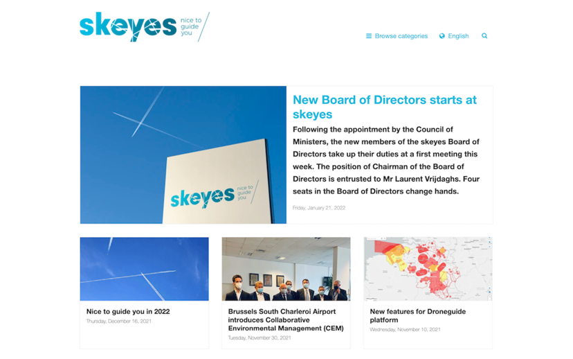 skeyes Case Study : Building a brand: how one air traffic controller ...