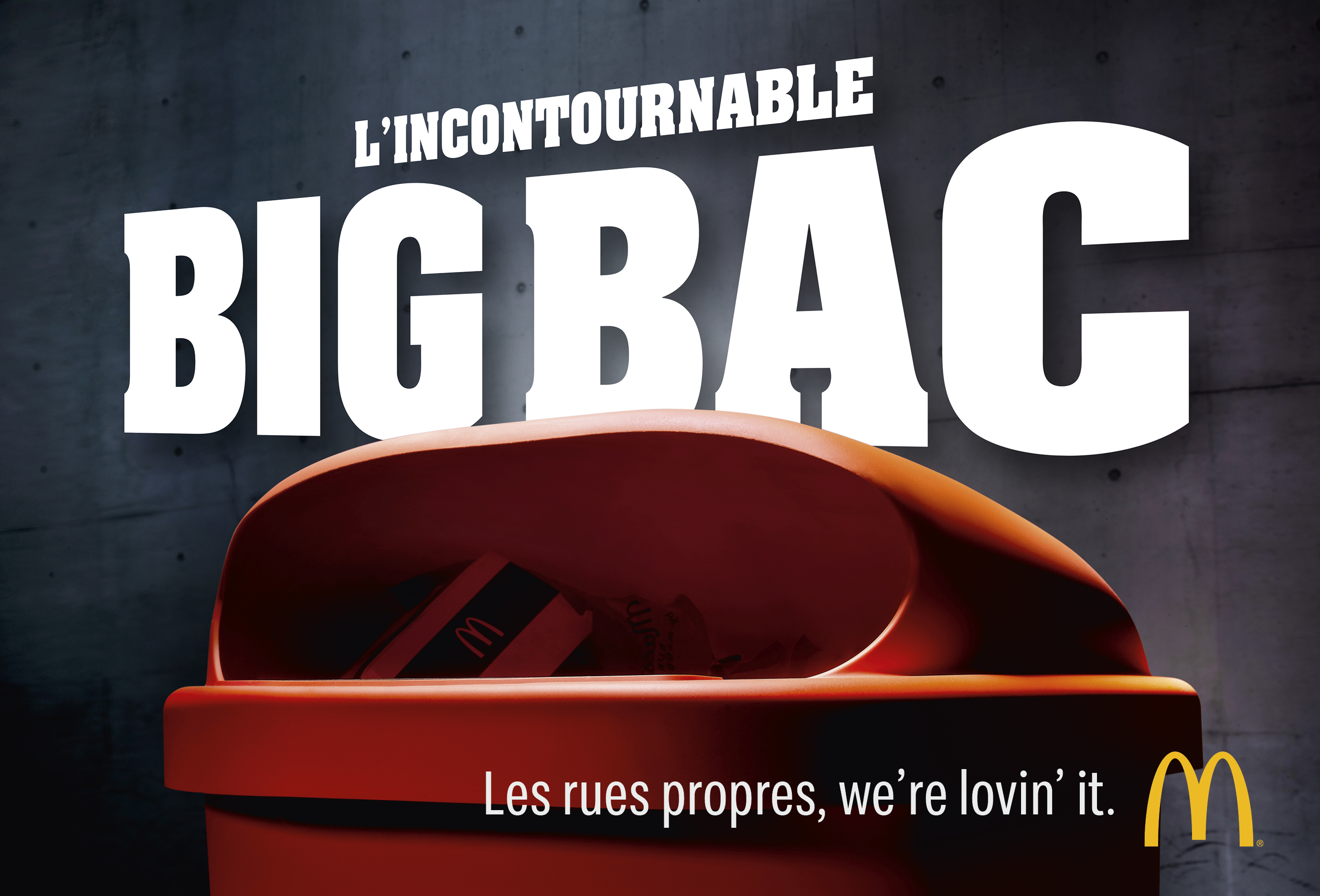 McDonald’s® et TBWA font de la pub pour… euh… des poubelles