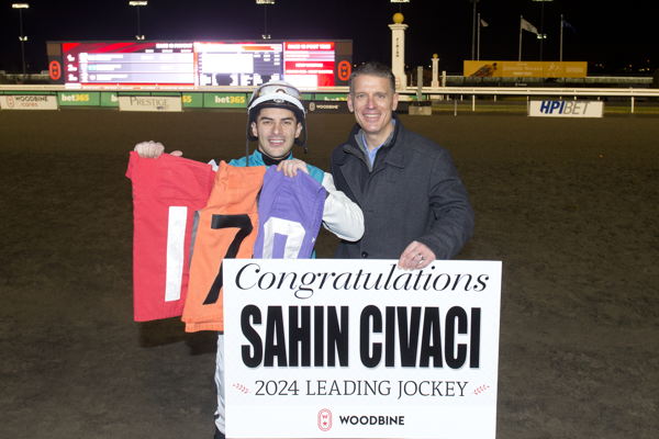 Civaci, Casse, Schickedanz lead 2024 Woodbine season