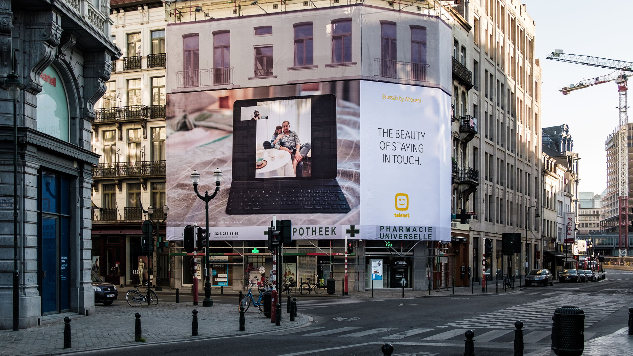 Belgian telecom provider Telenet shows beauty of connectivity with series of lockdown portraits ...