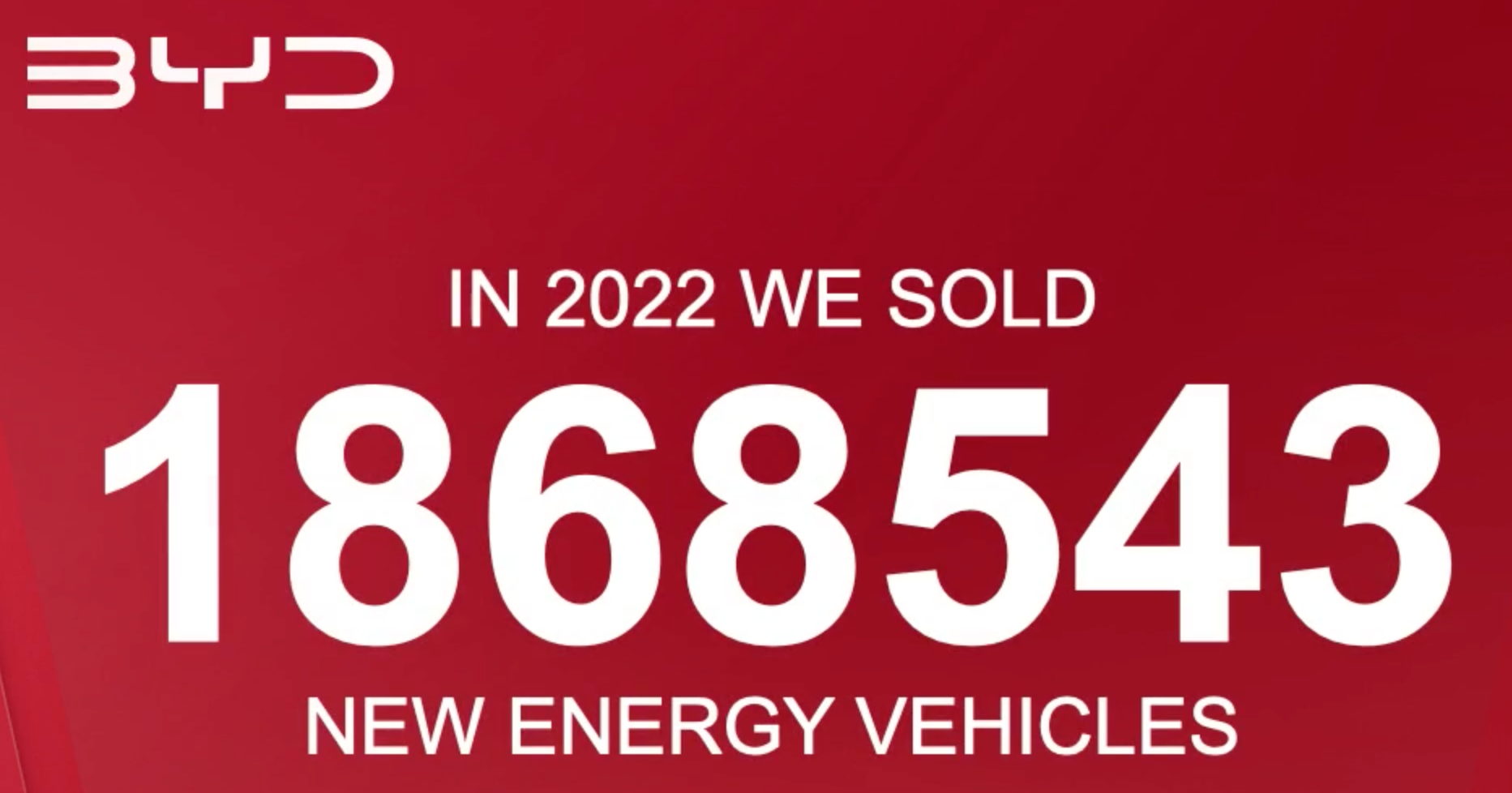 A record year for BYD as sales increase 155%