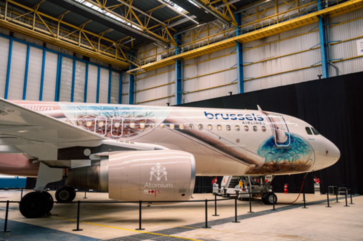 Brussels Airlines onthult "Atomium": de nieuwste Belgian Icon