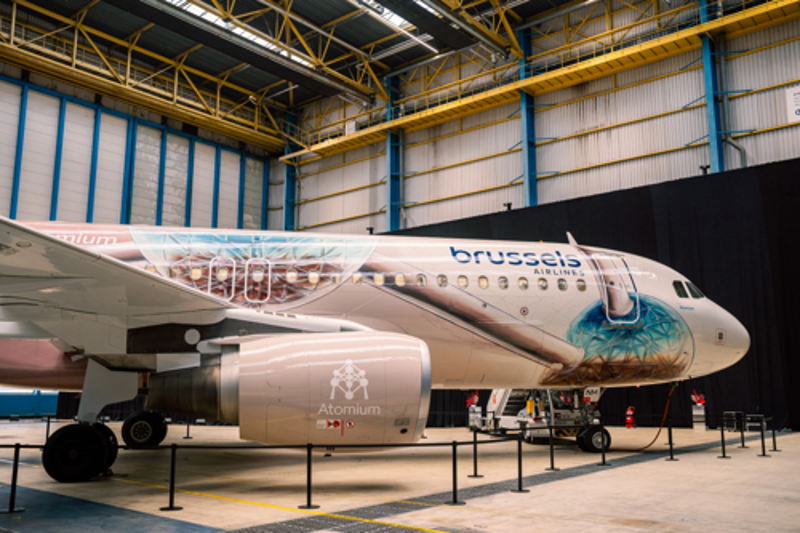 Brussels Airlines unveils "Atomium": the newest Belgian Icon