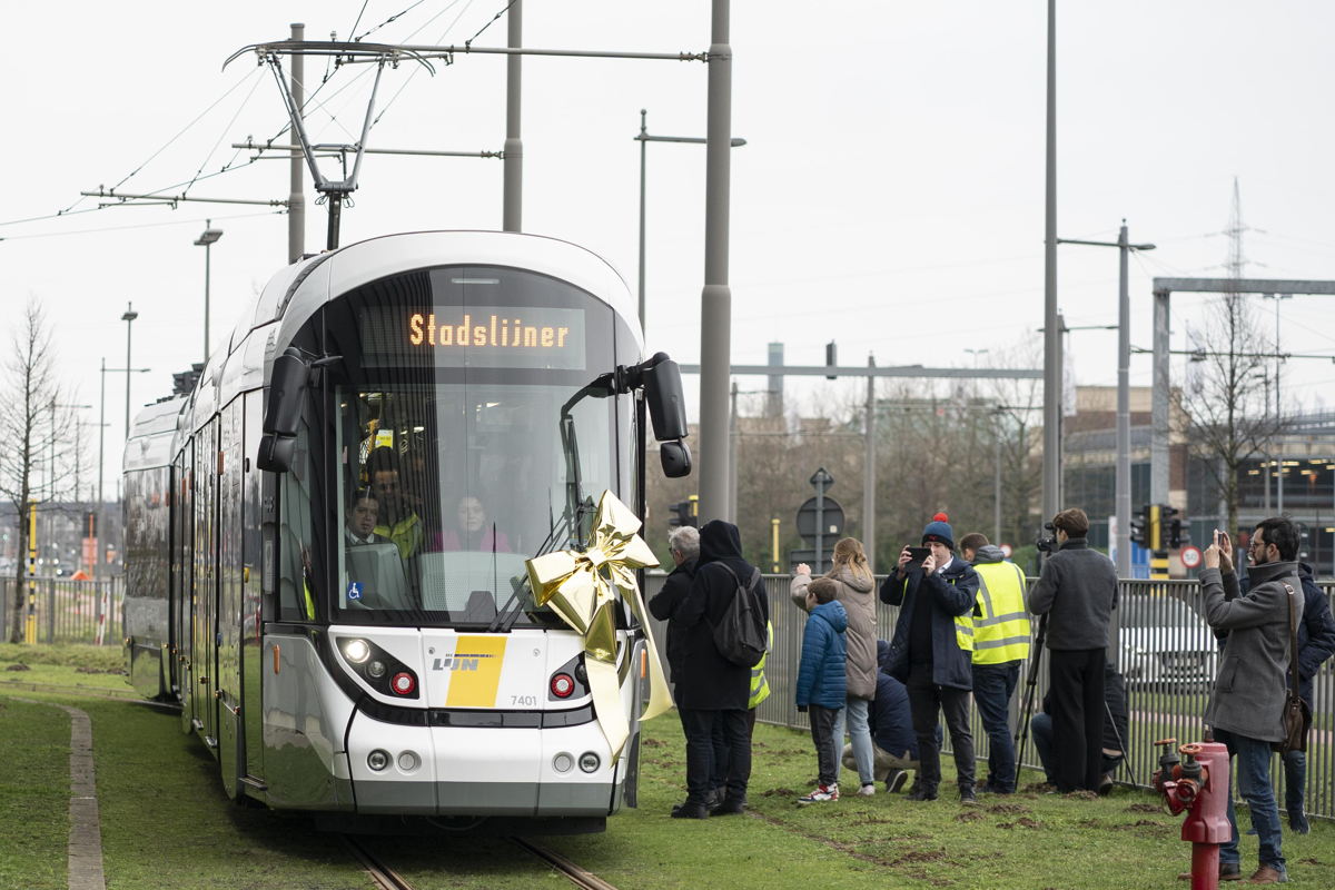 Nieuwe Stadslijner-trams voor Antwerpen starten maandag
