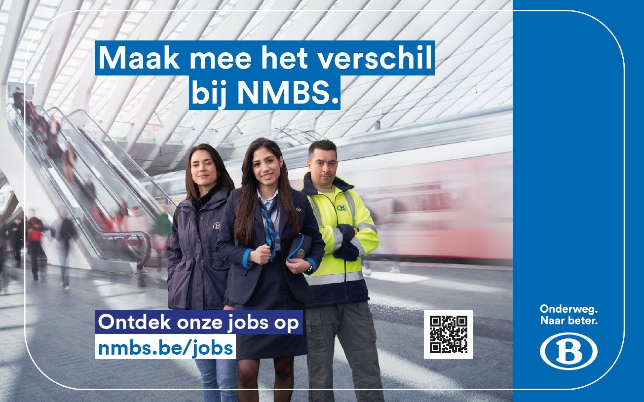 Aanwervingen bij NMBS op kruissnelheid