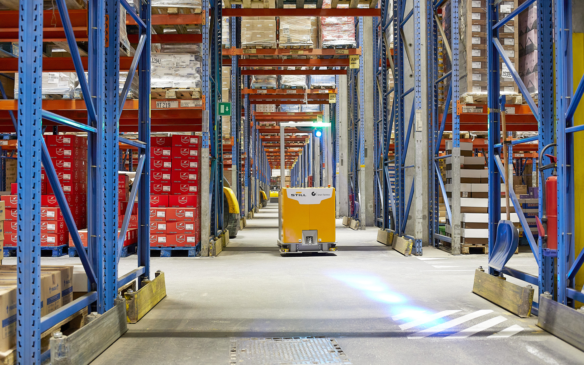 Colruyt Group and STILL develop innovative self driving pallet trucks ...