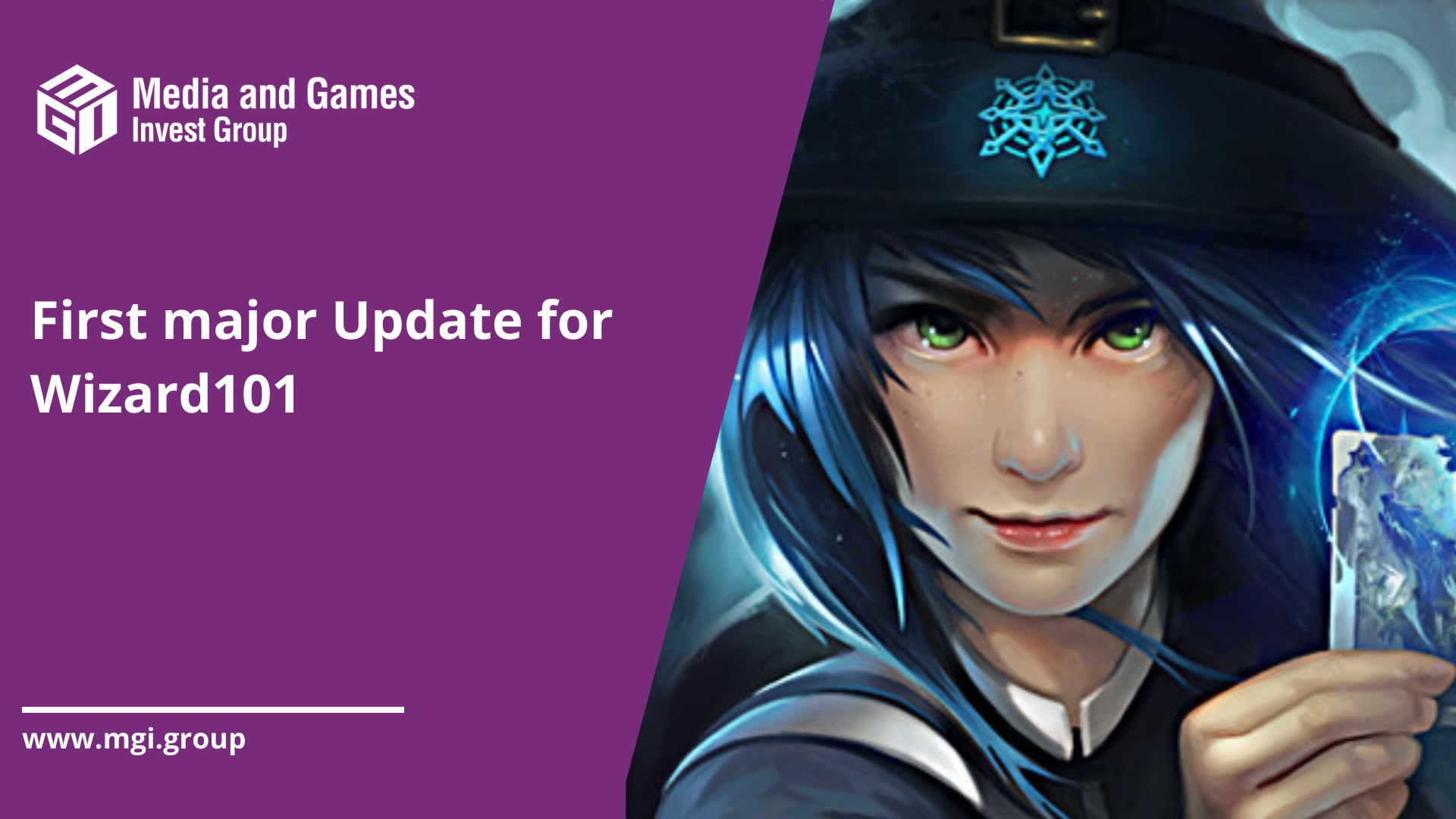 After acquisition in Q1, MGI's Games segment announces first major update for KingsIsle's top ...