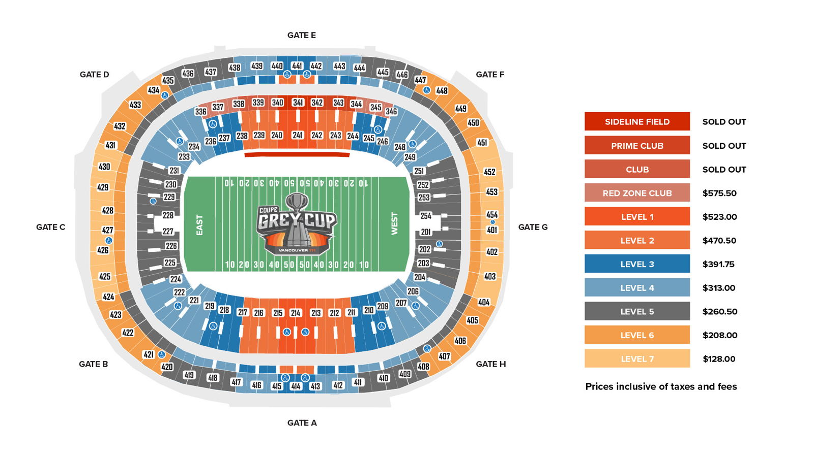 TICKETS FOR THE 111TH GREY CUP ON SALE NOW