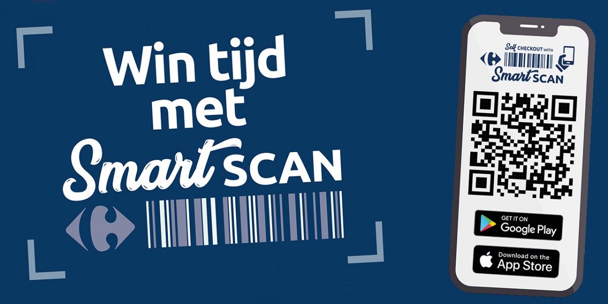 Smartscan: producten scannen met de smartphone via de Carrefour-app