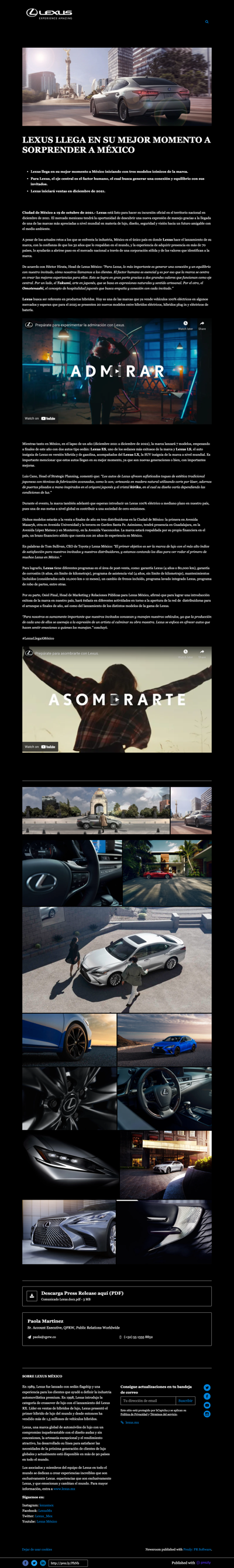 Automotive Press Release Examples