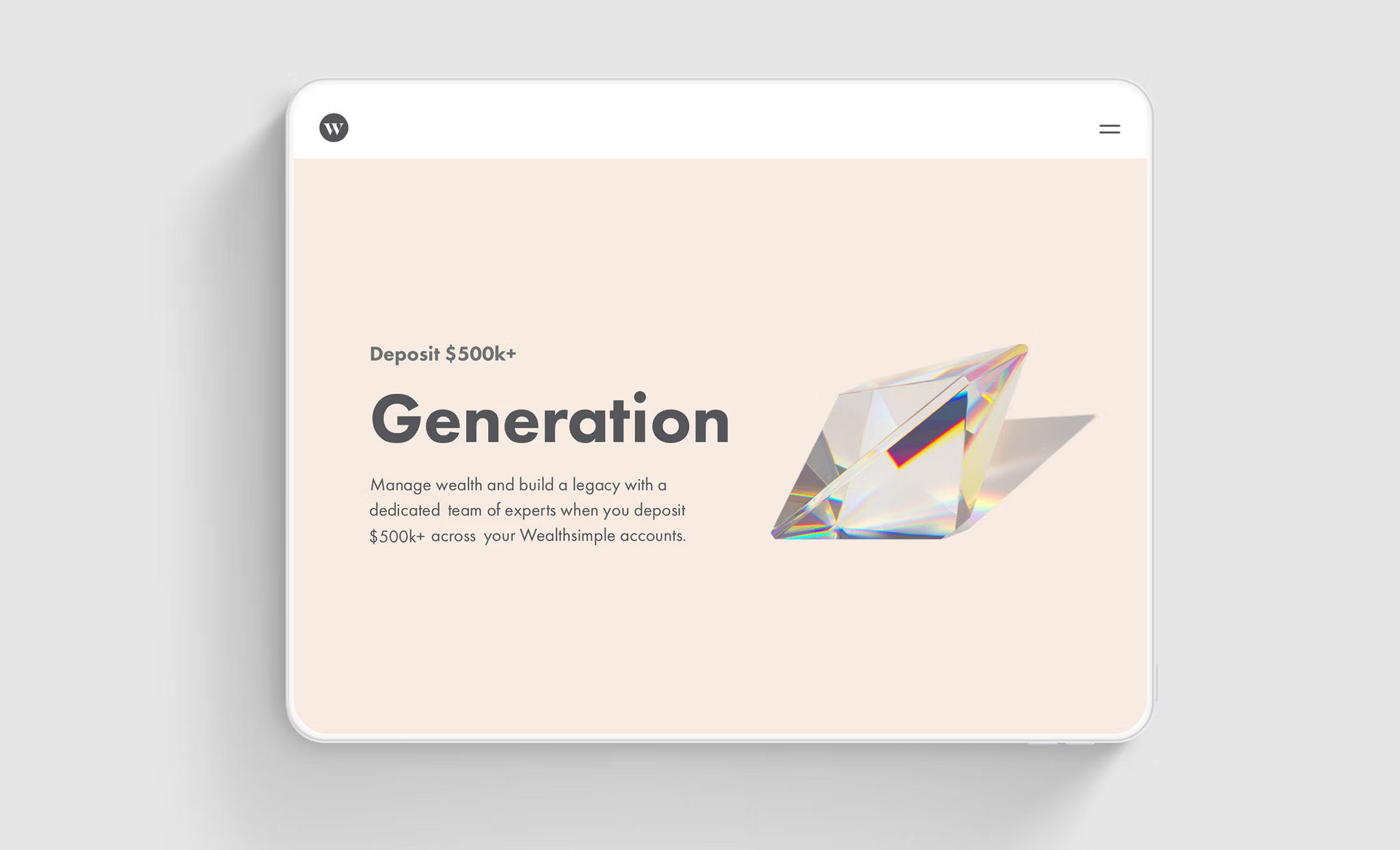 Introducing Wealthsimple Generation, a New Tier of Service