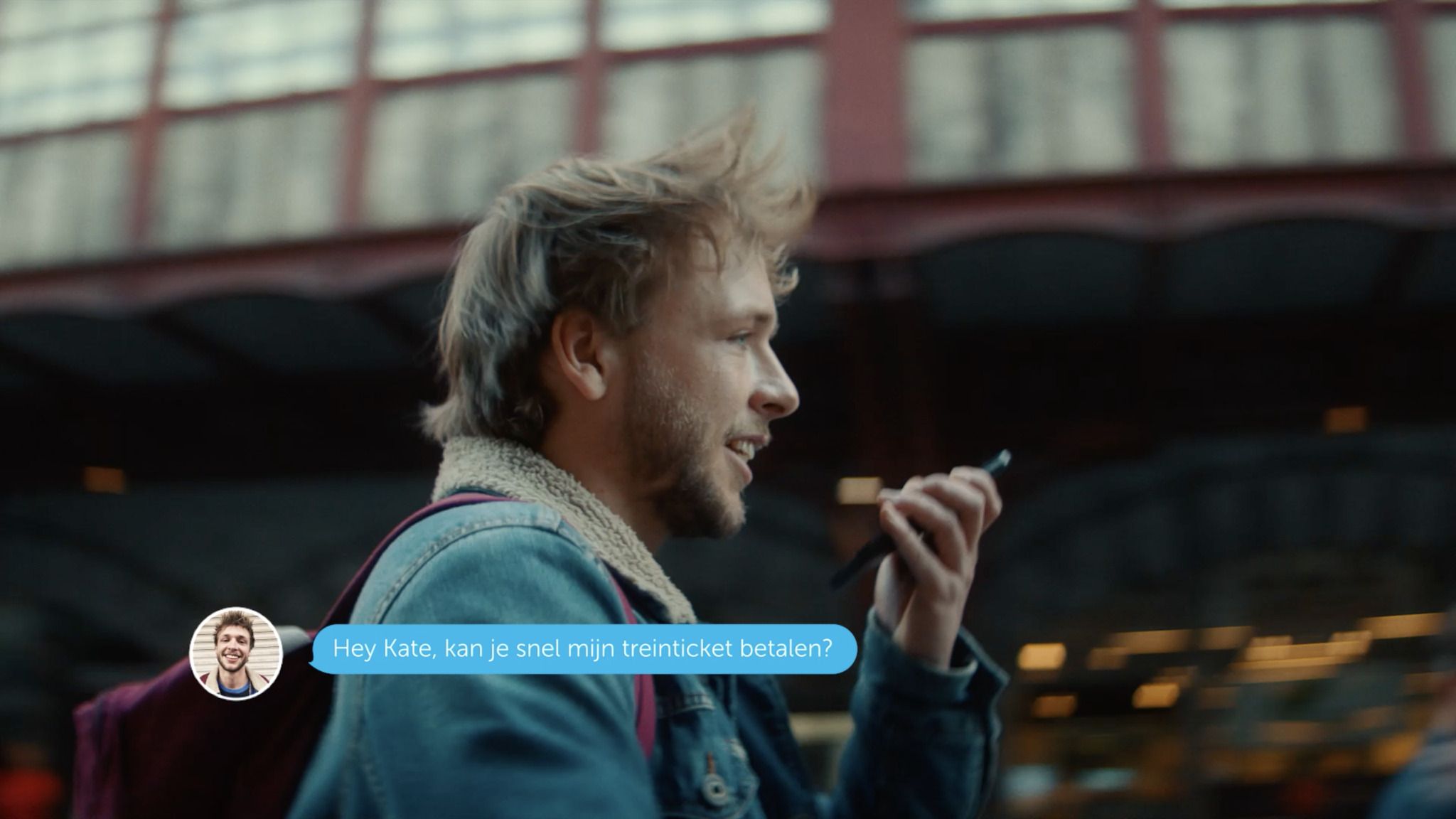“Hey Kate, lanceer je onze nieuwe campagne voor KBC?”