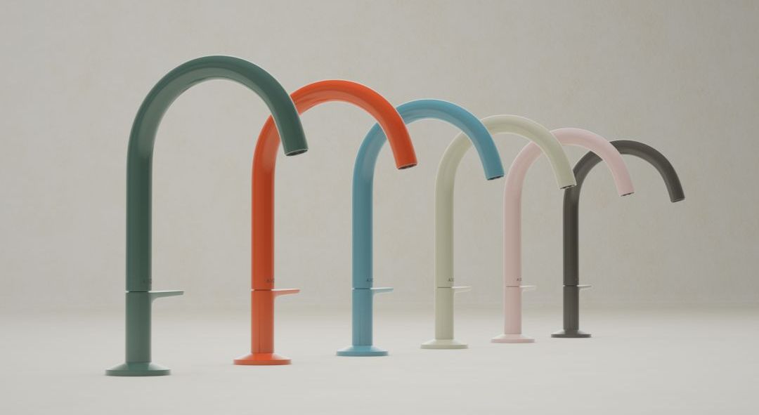 AXOR One in zes exclusieve kleuren samengesteld door designduo Barber ...