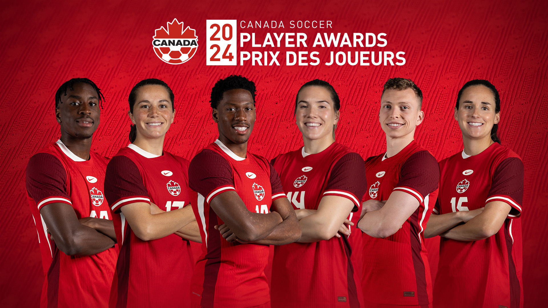 Canada Soccer announces six finalists for 2024 Players of the Year Award