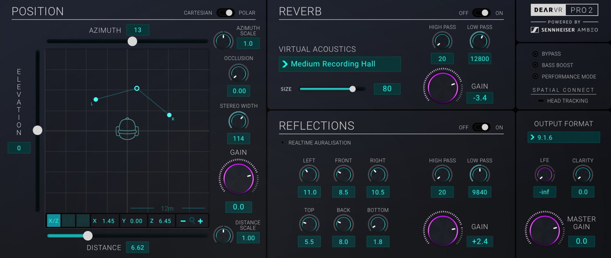 Dear Reality releases dearVR PRO 2 spatializer plugin