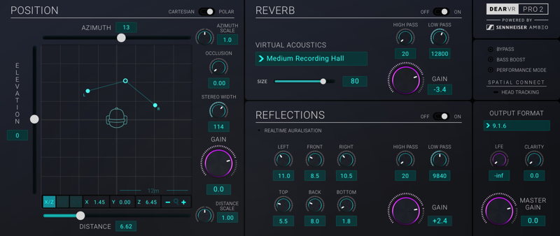 Dear Reality releases dearVR PRO 2 spatializer plugin