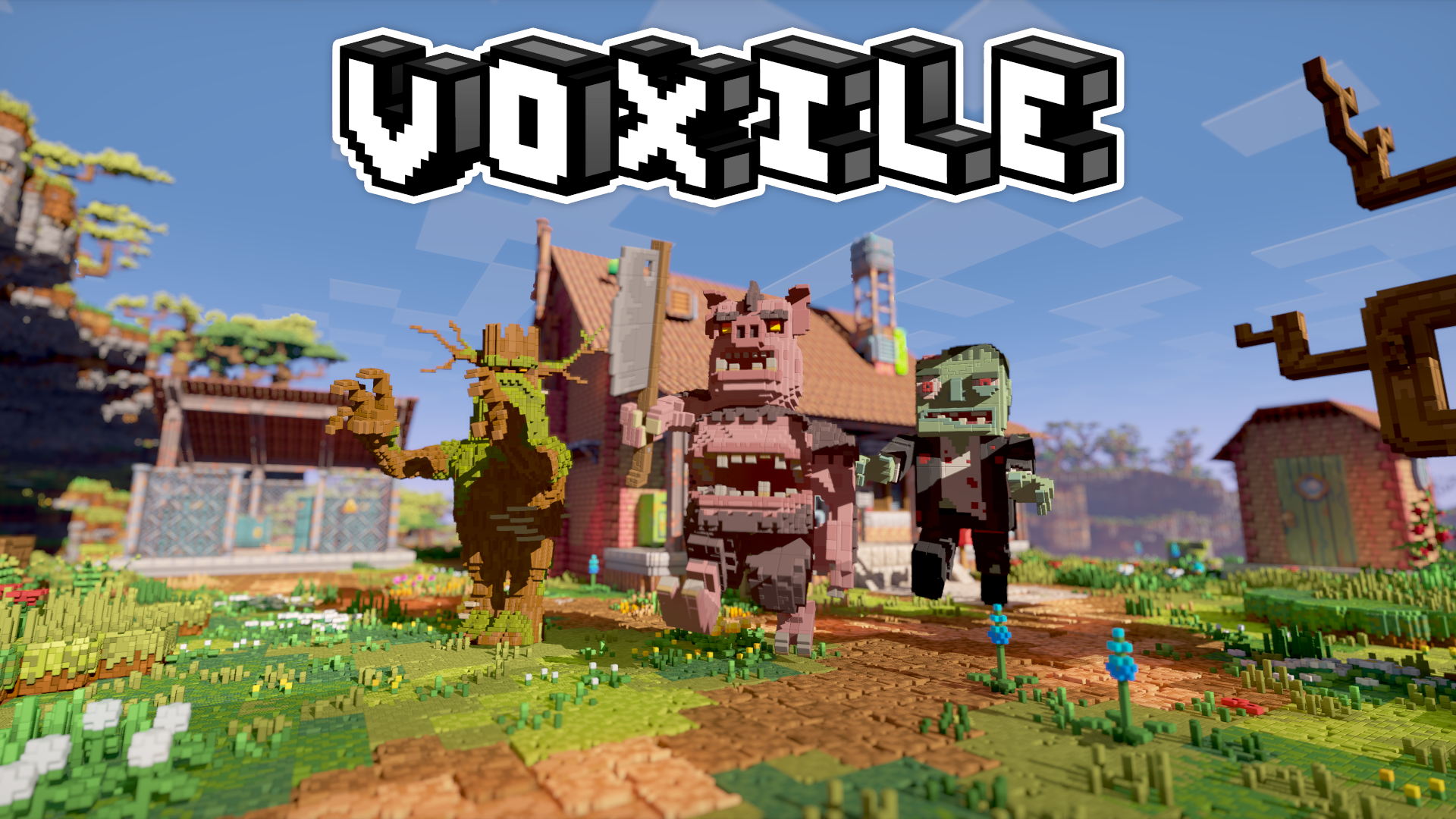 Ray-Traced Voxel Worlds Await - Voxile Arrives in Early Access on Steam March 10th!