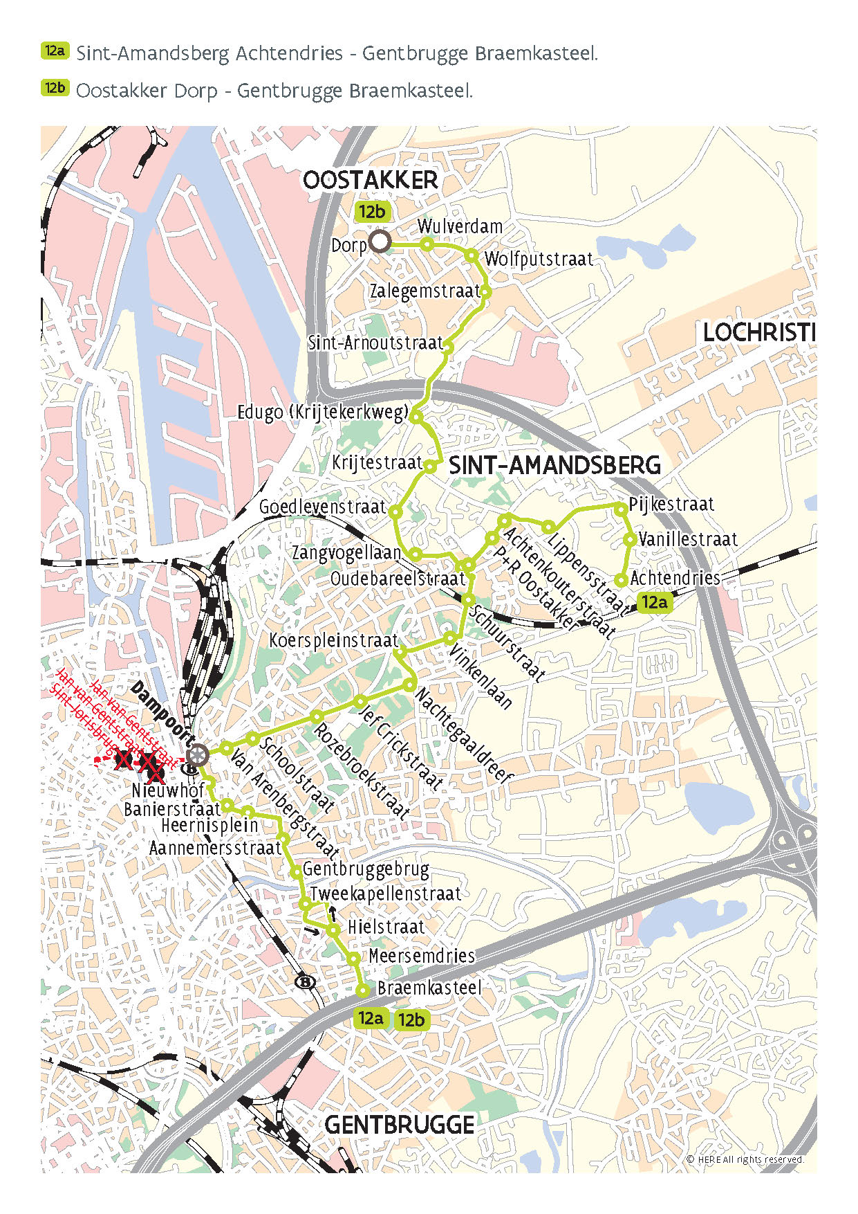 Gent – werken aan Dampoort