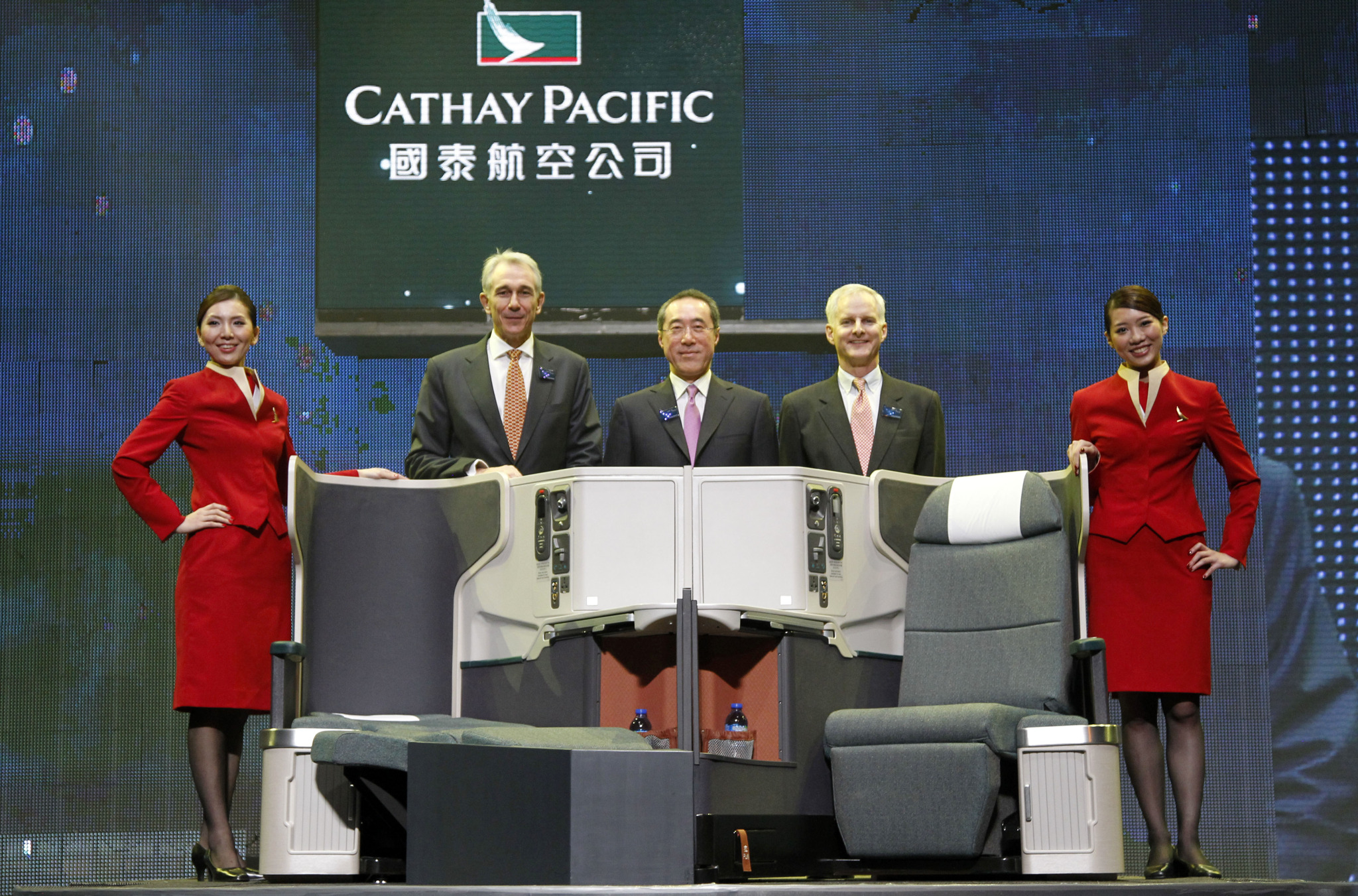 Cathay Pacific unveils new Business Class seat, new frontline staff ...