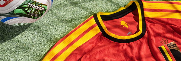 Nouveau maillot pour les Diables Rouges et les Red Flames