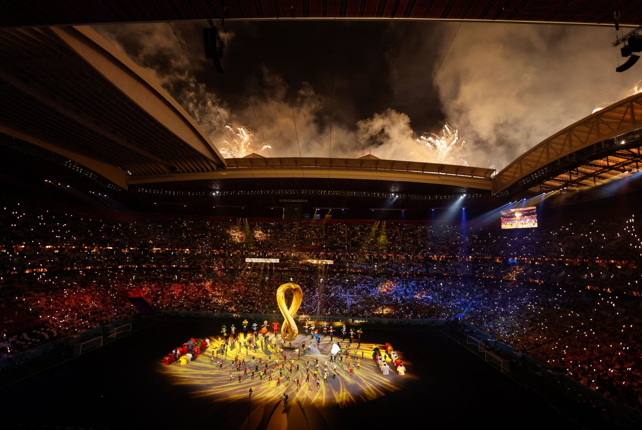 Most controversial World Cup ever kicks off with dazzling opening ceremony