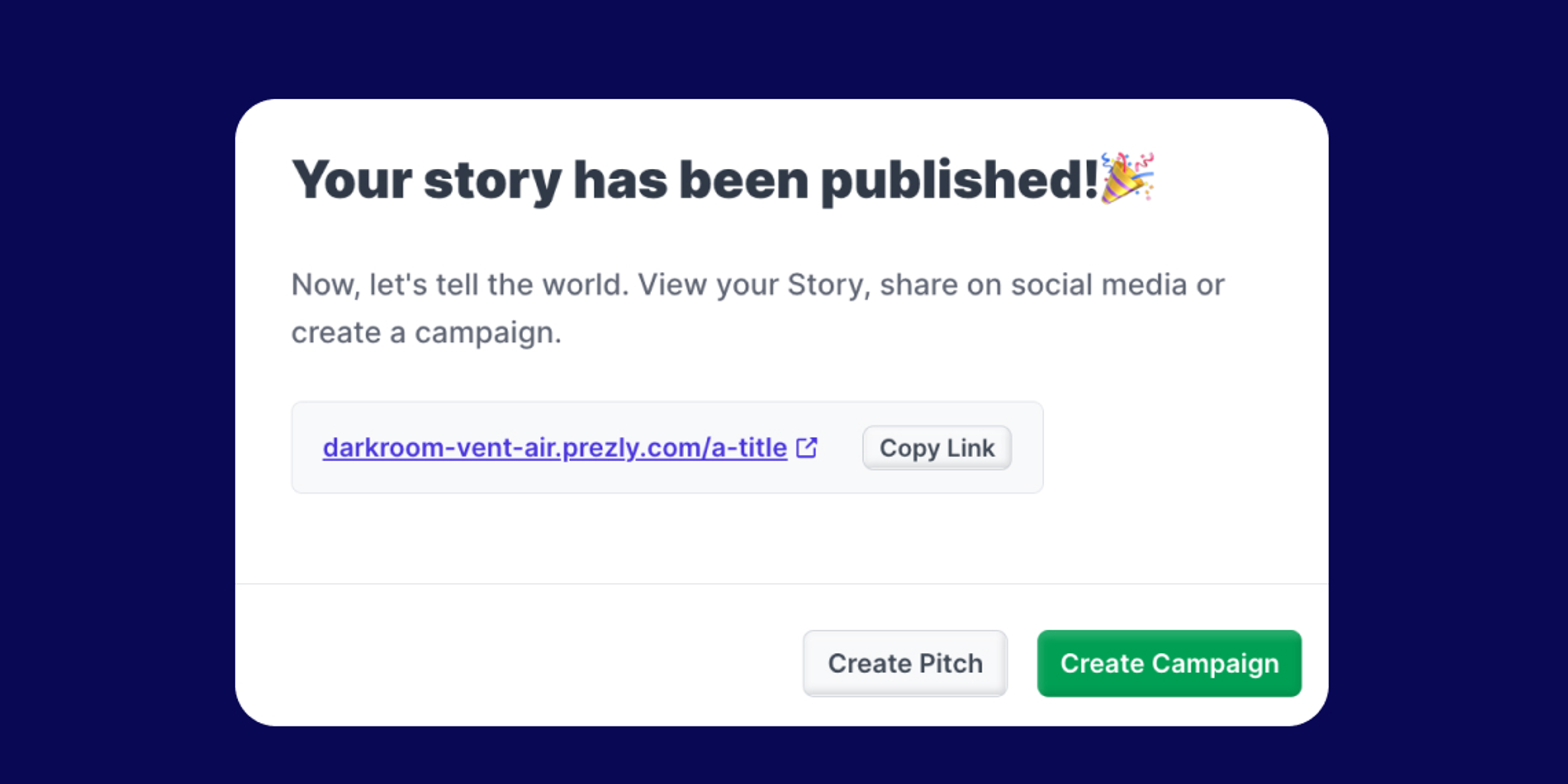 Sharing stories on social media | Help Section