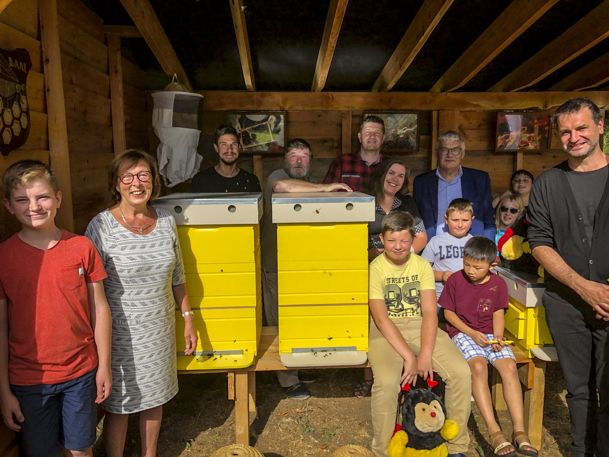 Nieuwe bijenhal in Aarschot