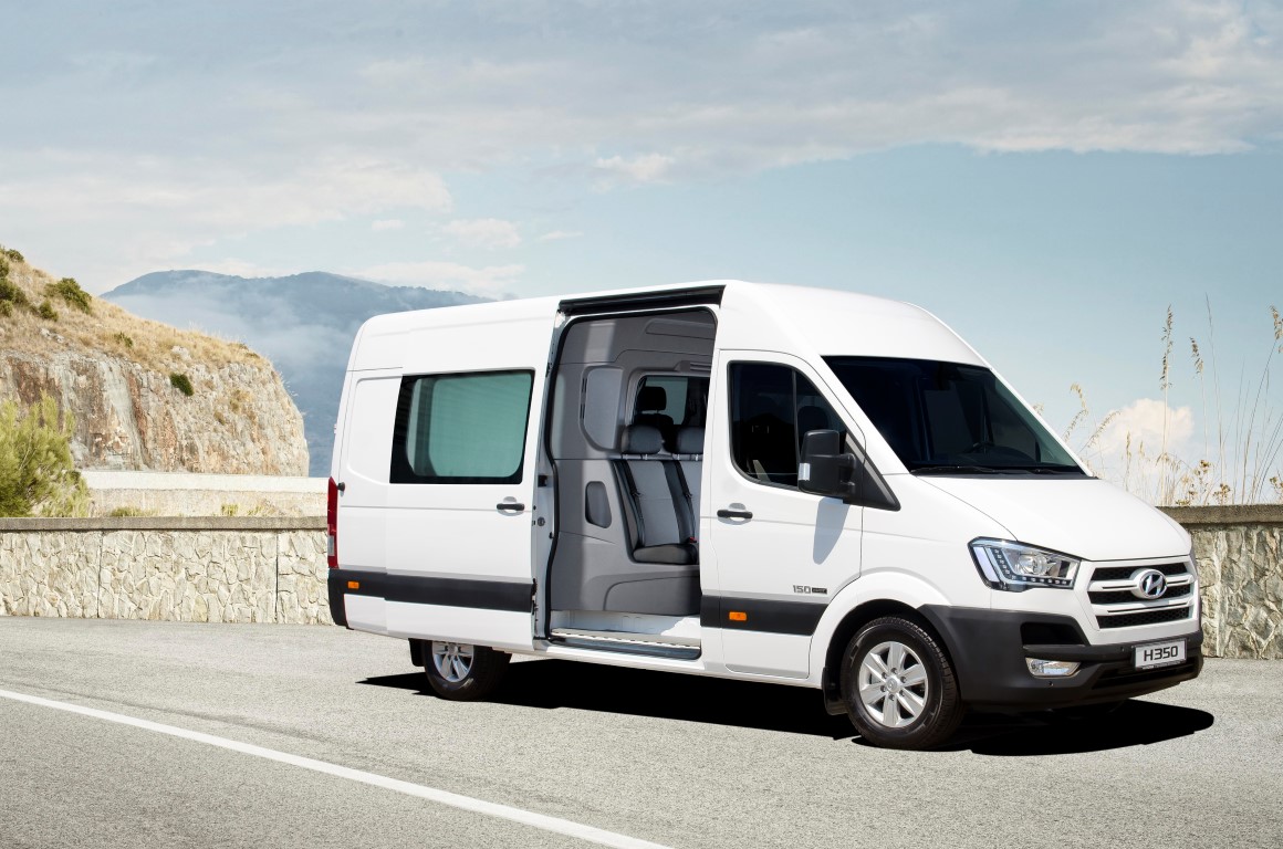 Brussels Motor Show: H350 met dubbele Cabine en 6 plaatsen als ...