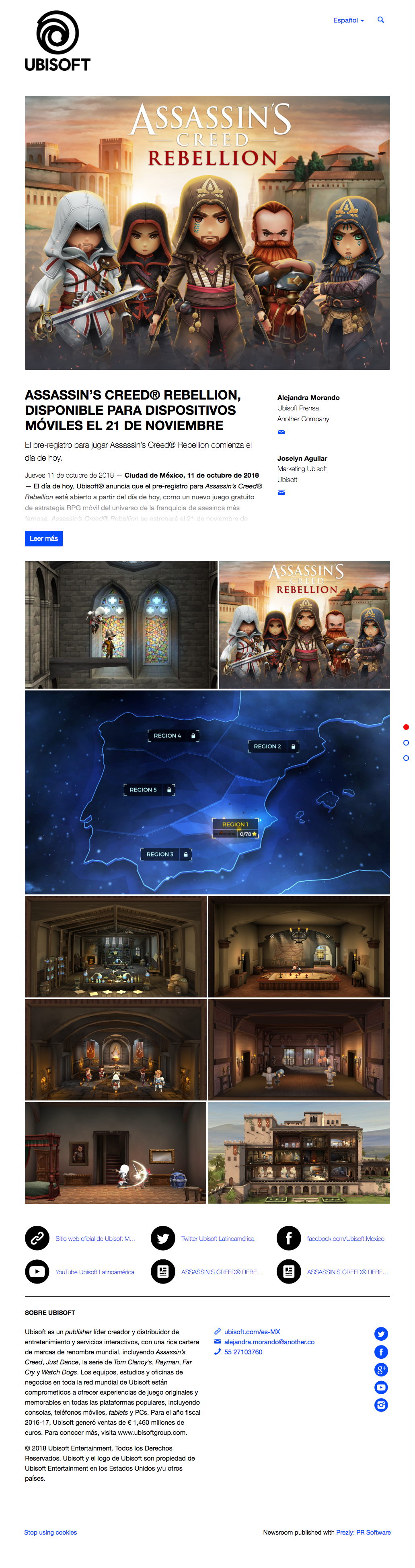 Gaming Press Release Examples