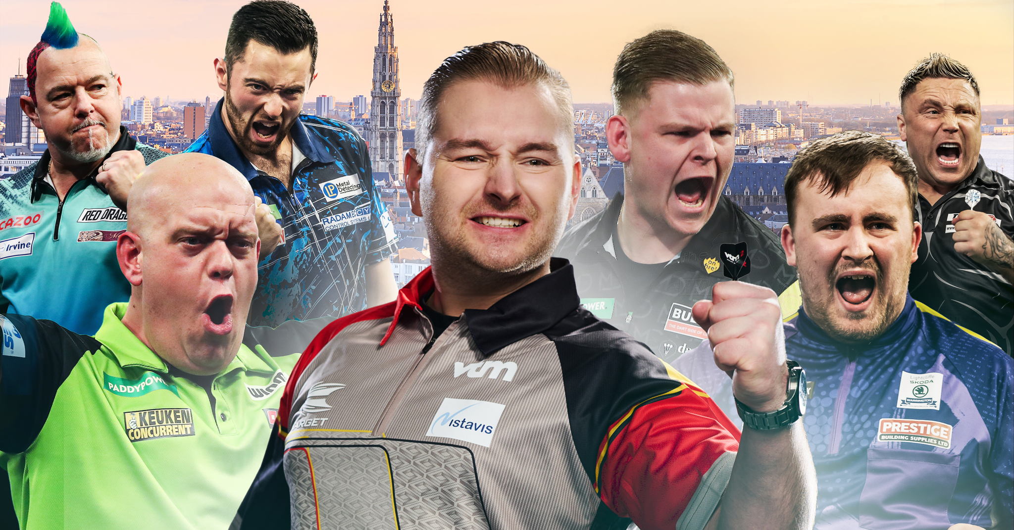 Wereldtop darts strijkt neer in Antwerpen voor de Flanders Darts Trophy, VTM Next Gen Darts ...