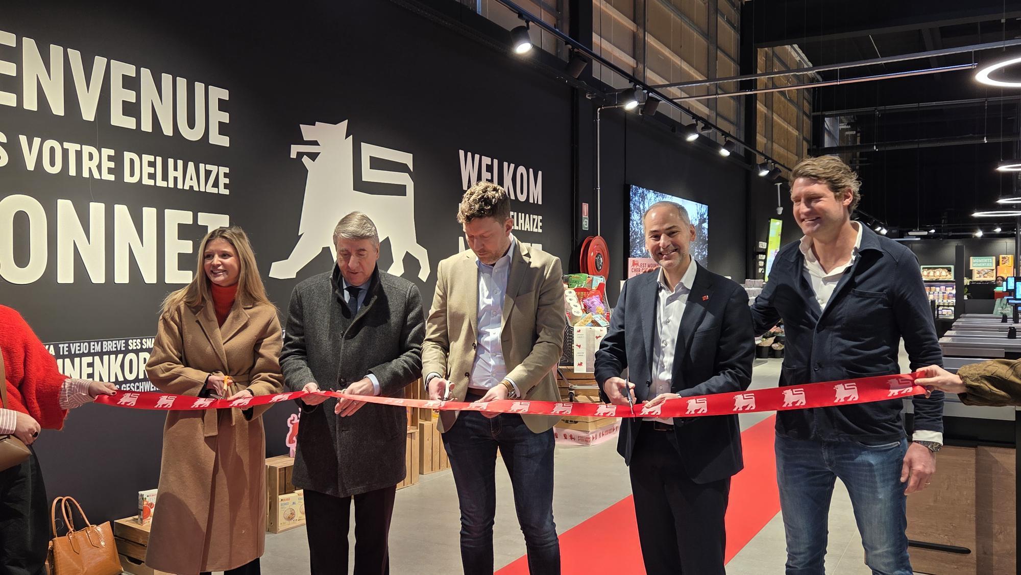 Le tout nouveau magasin Delhaize Monnet ouvre ses portes aujourd’hui