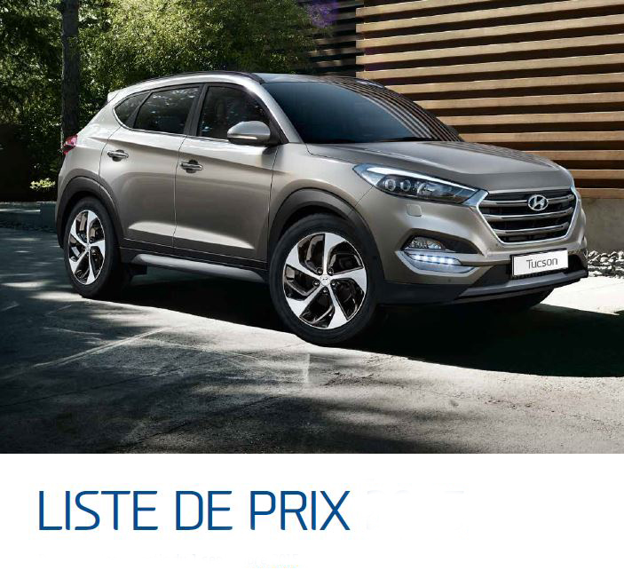 Nouvelle liste de prix