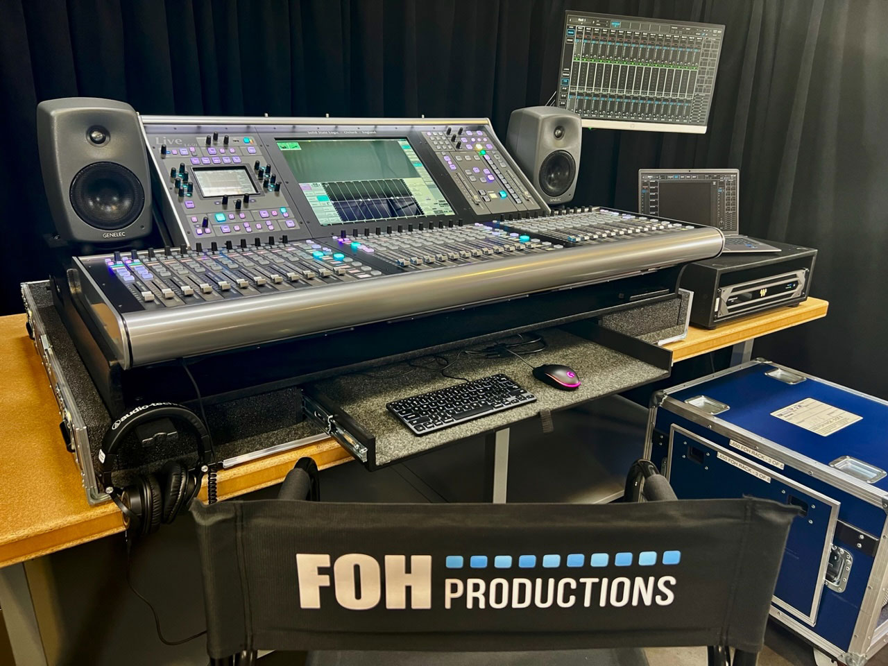 Griff Hits the Corporate Event Circuit with Solid State Logic Live L650 ...