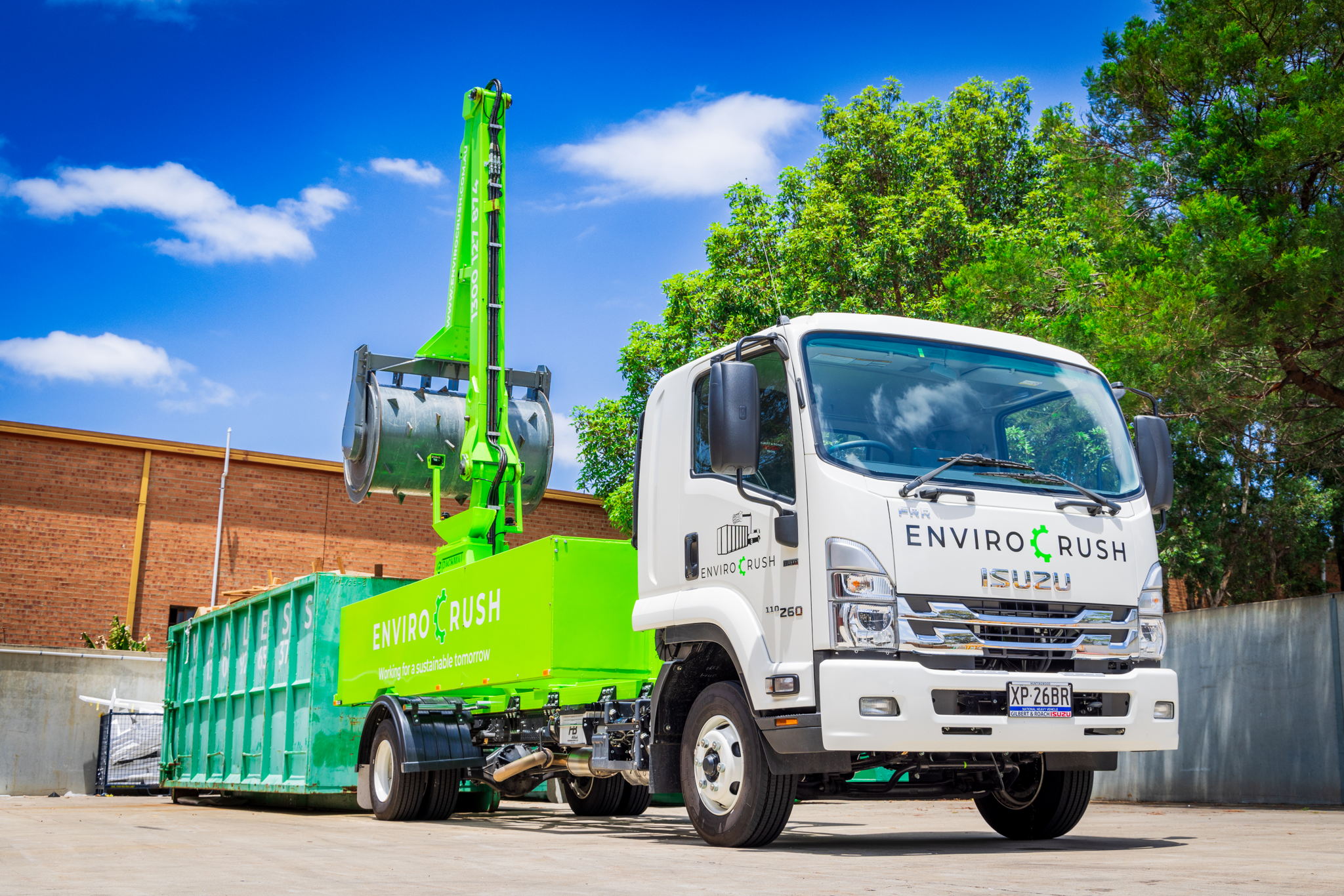 Crushing it: Envirocrush Showcase their Wow-Worthy Waste Rig