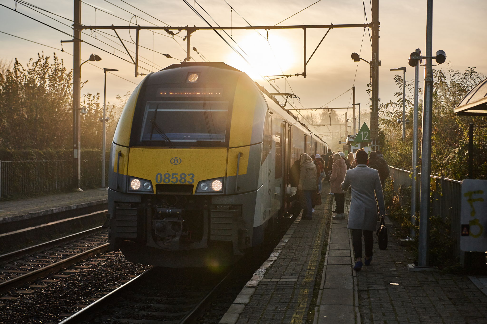 Tegen helft van de prijs de trein op tijdens eindejaarsperiode met het ...