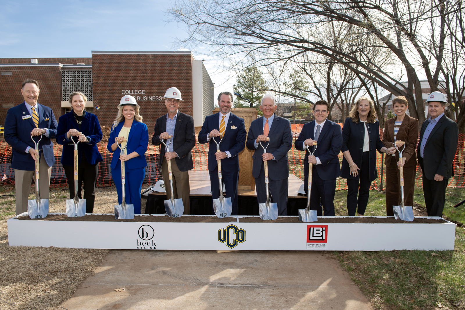 UCO Breaks Ground on New Business Building Addition